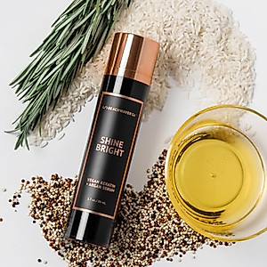 Beachwaver Shine Bright Vegan Keratin + Argan Serum | 1.7 Fl Oz - Award-Winning Hair Shine Serum with Organic Argan Oil - Anti-Frizz & Smoothing Hair Product for Silky, Frizz-Free Finish