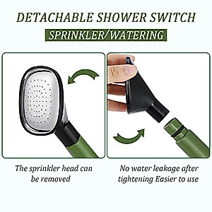 Watering Can for Indoor Plants, Garden Watering Cans for Outdoor Plant House Flower, Modern Plant Watering Can Large Long Spout with Sprinkler Head 1 Gallon