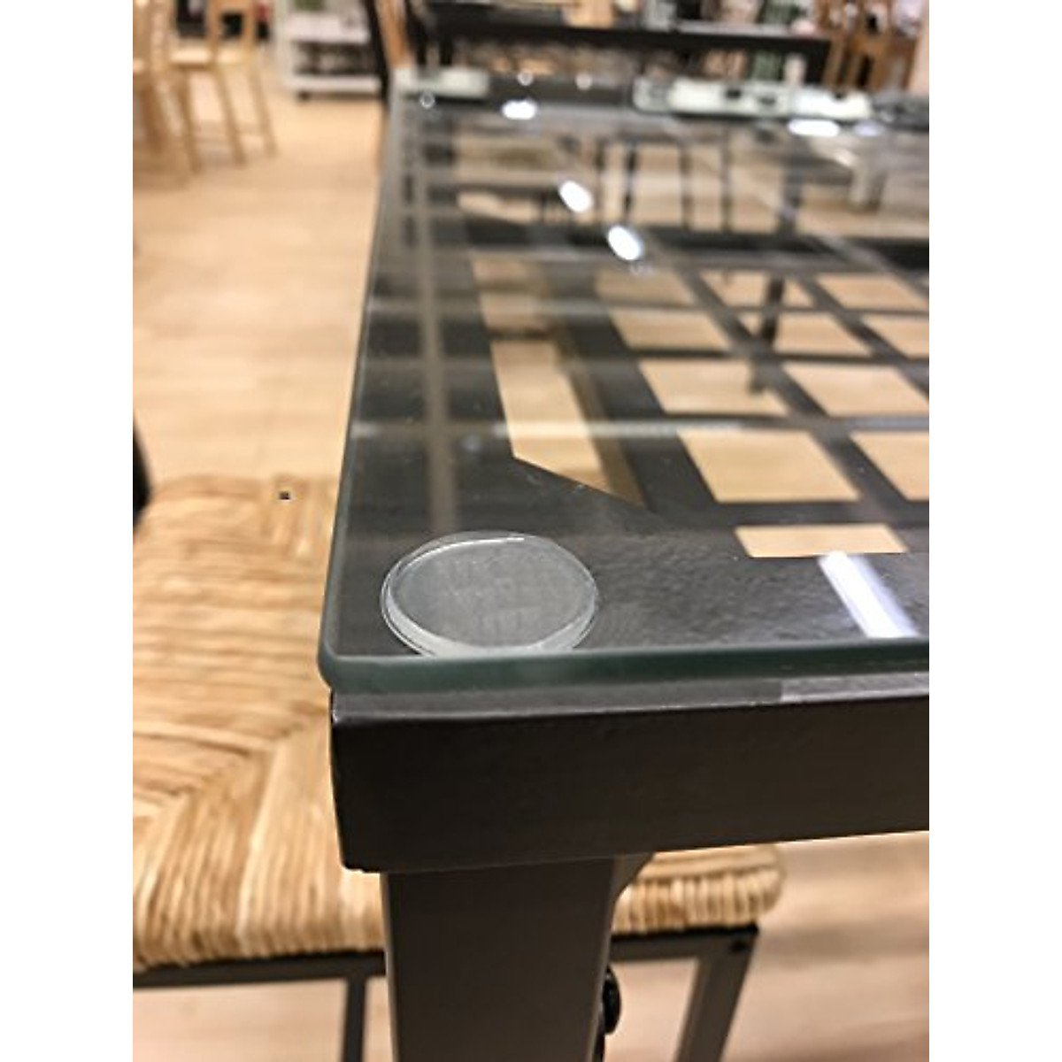 Round Clear Adhesive Bumpers Combo (Large, Medium) - Transparent Self Stick Rubber Pads for Glass Table Top, Furniture, Laptop, Mirrors - 20 PCs