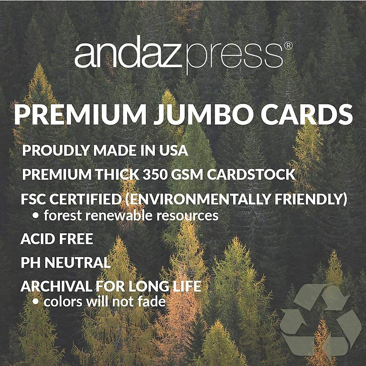 Andaz Press Funny Farewell Jumbo Card Thank You For Everything 8.5 x 11 inch Blank Goodbye Greeting Card with Envelope Big You'll Be Missed Card for Coworker From All Of Us 1-Pack