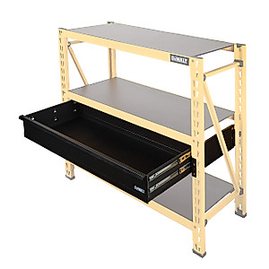 DEWALT Drawer Accessory Kit for Workshop or Garage, Compatible with 4-ft Storage Rack, Measures 6.5 x 18 x 44 Inches, Smooth Opening