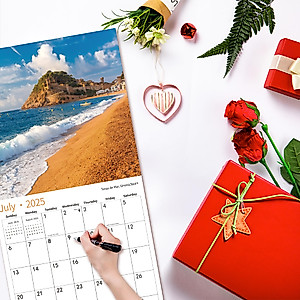 2024 Wall Calendar,Calendar 2024, November 2023 - December 2024, Wall Calendar Sunset, 12" x 24" Opened,Full Page Months Thick & Sturdy Paper for Gift Perfect Calendar Organizing & Planning