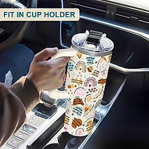 TAMUNBEE Nurse Gifts for Women - Nurse Week, Mothers Day, Birthday, Christmas, Graduation Gifts for Nurses - 40Oz Tumbler With Handle & Straw