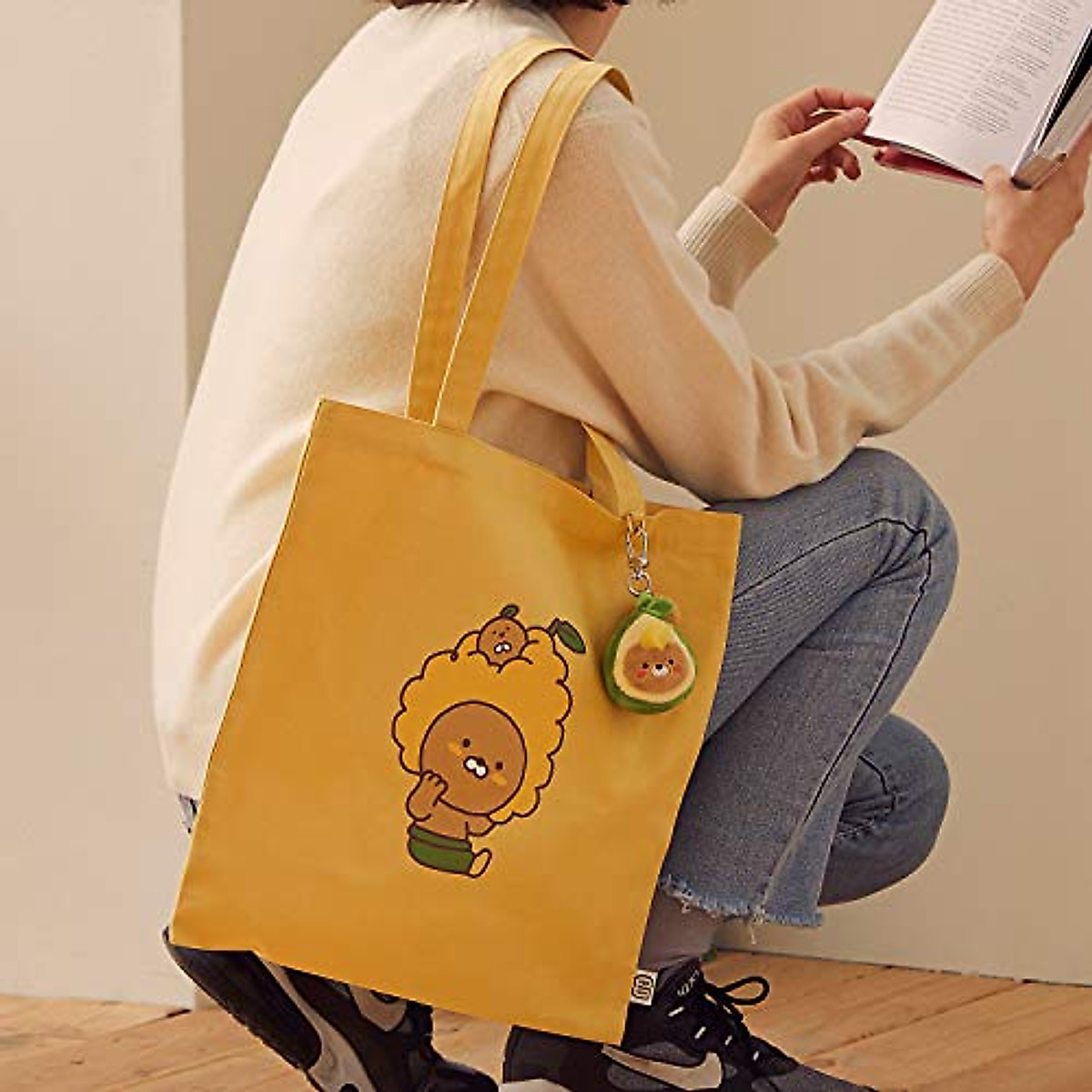 KAKAO FRIENDS Official- YumYum Friends Eco Tote Bag (Little Jay-g)