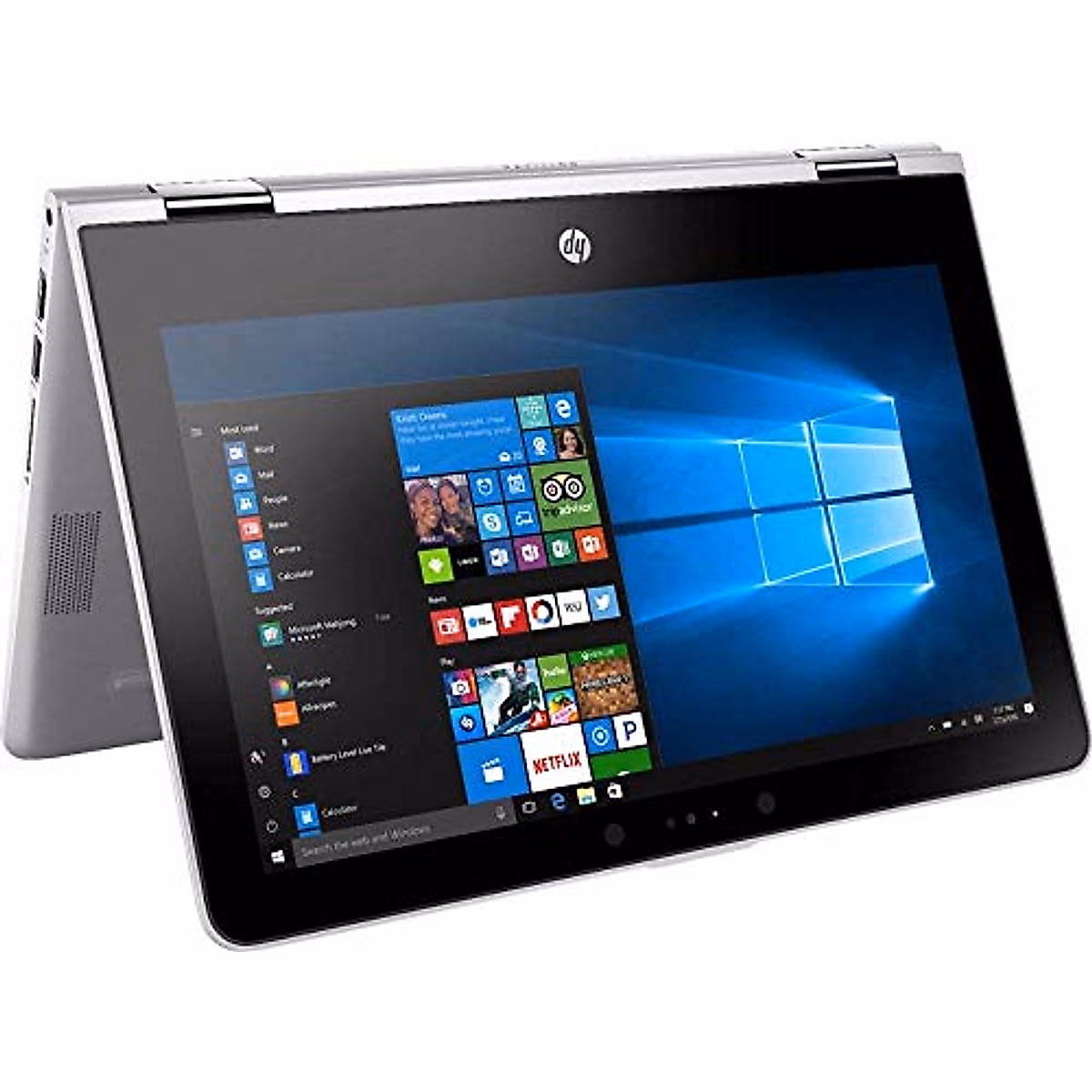 HP Pavilion x360, Premium 2019 Flagship 11.6 inch HD IPS Touchscreen 2 in 1 Laptop, Intel Quad-Core Pentium Silver N5000, 4GB DDR4, 500GB HDD, HD Webcam Bluetooth 4.2 802.11ac USB 3.1 HDMI Win 10