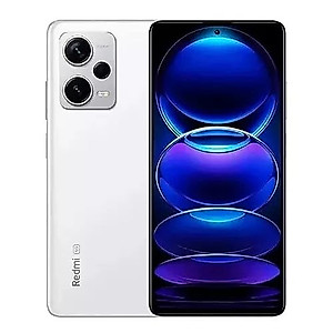 Redmi Xiaomi Note 12 Pro+ Plus 5G (256GB + 8GB) Factory Unlocked 6.67'' 200MP Triple Camera (Only 4G Tmobile/Mint/Tello USA Market) Extra (w/Fast Car Charger Bundle) (Artic White)