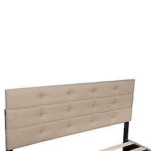 HAUSHECK Queen Size Upholstered Platform Bed with Trundle & Two Drawers - Trundle with 4 Wheels, Wooden Slats Support, Modern Linen Fabric Bed Frames No Box Spring Needed for Kids, Teen & Adults