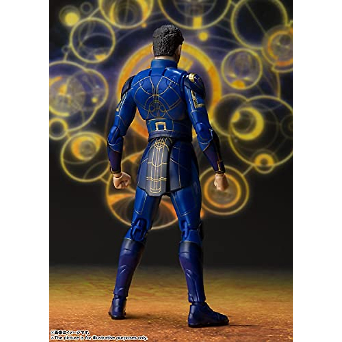 Bandai Spirits S.H. Figuarts Marvel Eternal Ecaris, Approx. 5.9 inches (150 mm), PVC & ABS Painted Action Figure