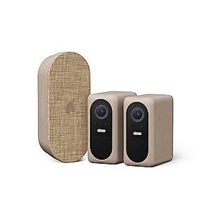 nooie pro Cam, Security Cameras Wireless Outdoor, 2K Solar Security Camera, Battery Powered WiFi Surveillance Camera, Two-Way Talk, Spotlight, Color Night Vision, Works with Alexa, Cloud/SD Storage