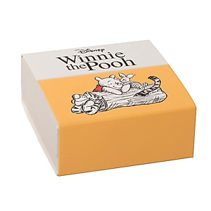 Disney Winnie The Pooh Necklace Official License 18" - 18k Gold Flash-Plated Necklace with Pooh Bear Pendant