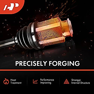 A-Premium CV Axle Shaft Assembly Compatible with Mazda 2 2011 2012 2013 2014 L4 1.5L, Manual Transmission, Front Right Passenger Side, Replace# FD8025500B