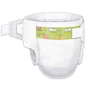 Covidien 80038A Curity Baby Diaper, 22-35 lb., Large (Pack of 24)
