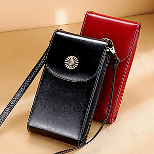 Bausweety Crossbody Bag for Women Crossbody phone Purse with Credit Card Slots