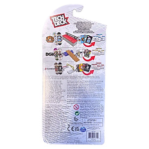 TECH DECK VS Series Sk8shop Mini Skateboard Fingerboard, Obstacle & Challenge Set 2022 (DGK - Alien Workshop - Element) (Element)