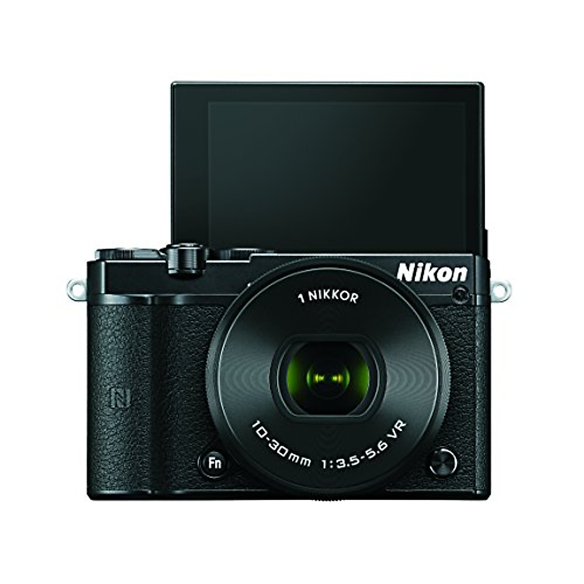 Nikon 1 J5 Mirrorless Digital Camera w/ 10-30mm PD-ZOOM Lens (Black)