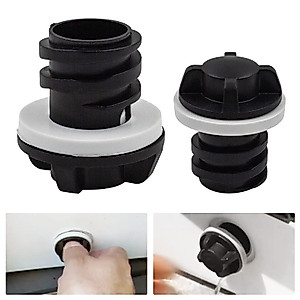 showingo 2 Pack Cooler Drain Plug Replacement for YETI Roadie Tundra Tank Coolers and RTIC Cooler Drain Plug,Great Fit and Doesn't Leak,Easy Drainage,Efficiently Maintains Refrigeration Time!