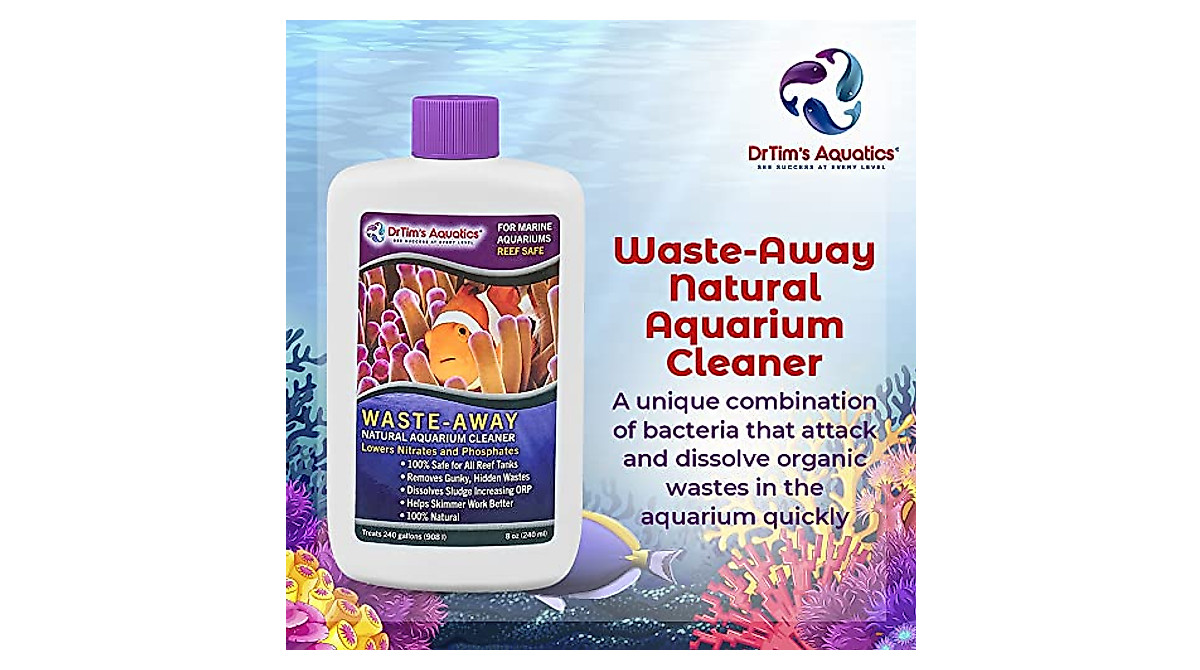 DrTim's Reef Waste-Away 32 oz for Clean, Healthy Aquariums