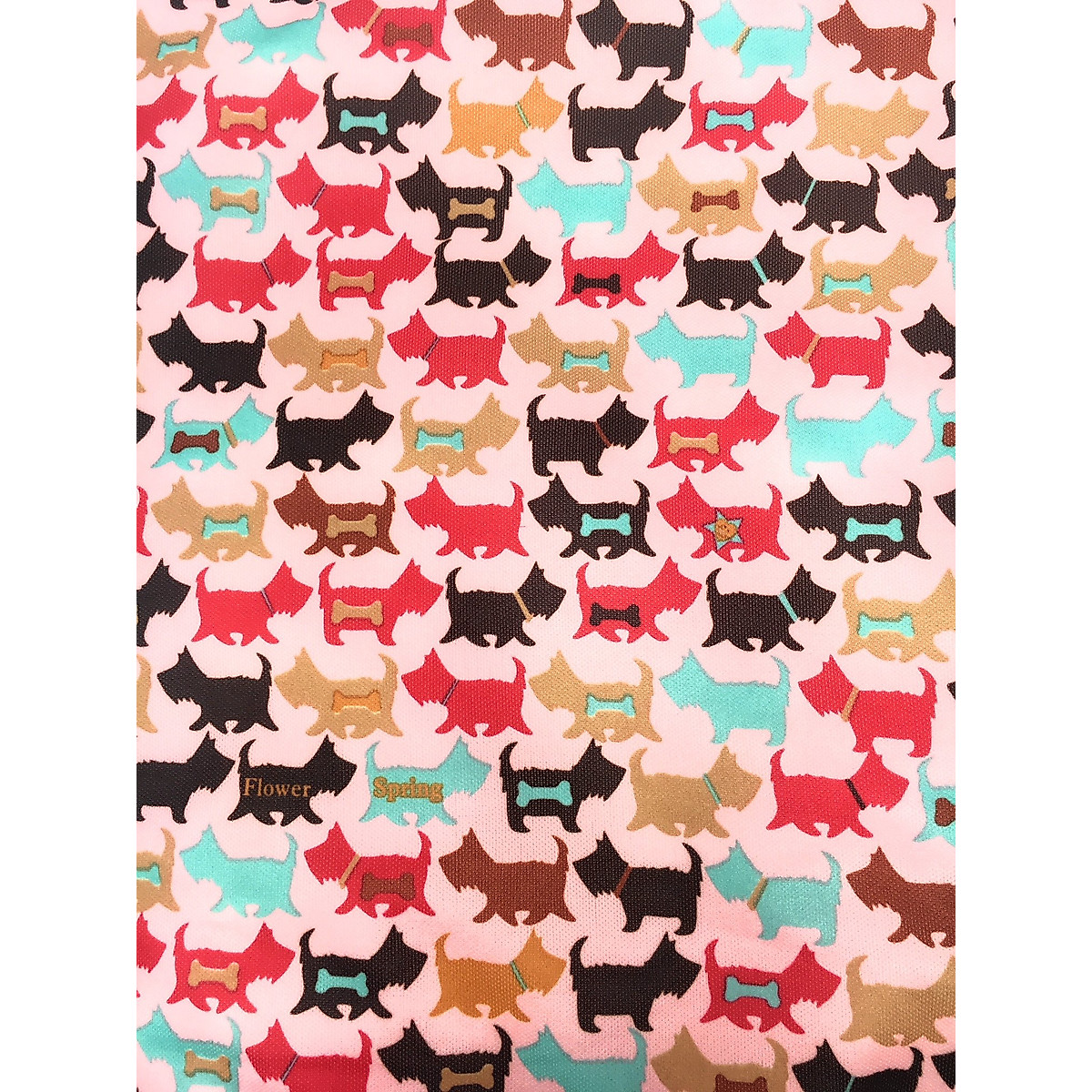 Ultrasoft Washable Large 29" x 29" Changing Pad, Puppy Training Pad, Incontinence Pad (Pink Dogs)