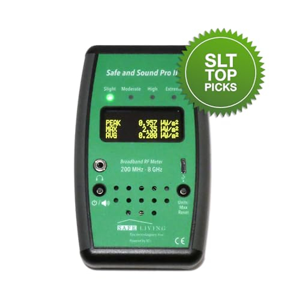 Safe and Sound PRO II Radio Frequency Meter 200MHz - 8GHz