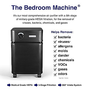 Austin Air Bedroom Machine Air Purifier, For A Better Nights Sleep, HEPA Filtration System for Allergies and Asthma (Sandstone)