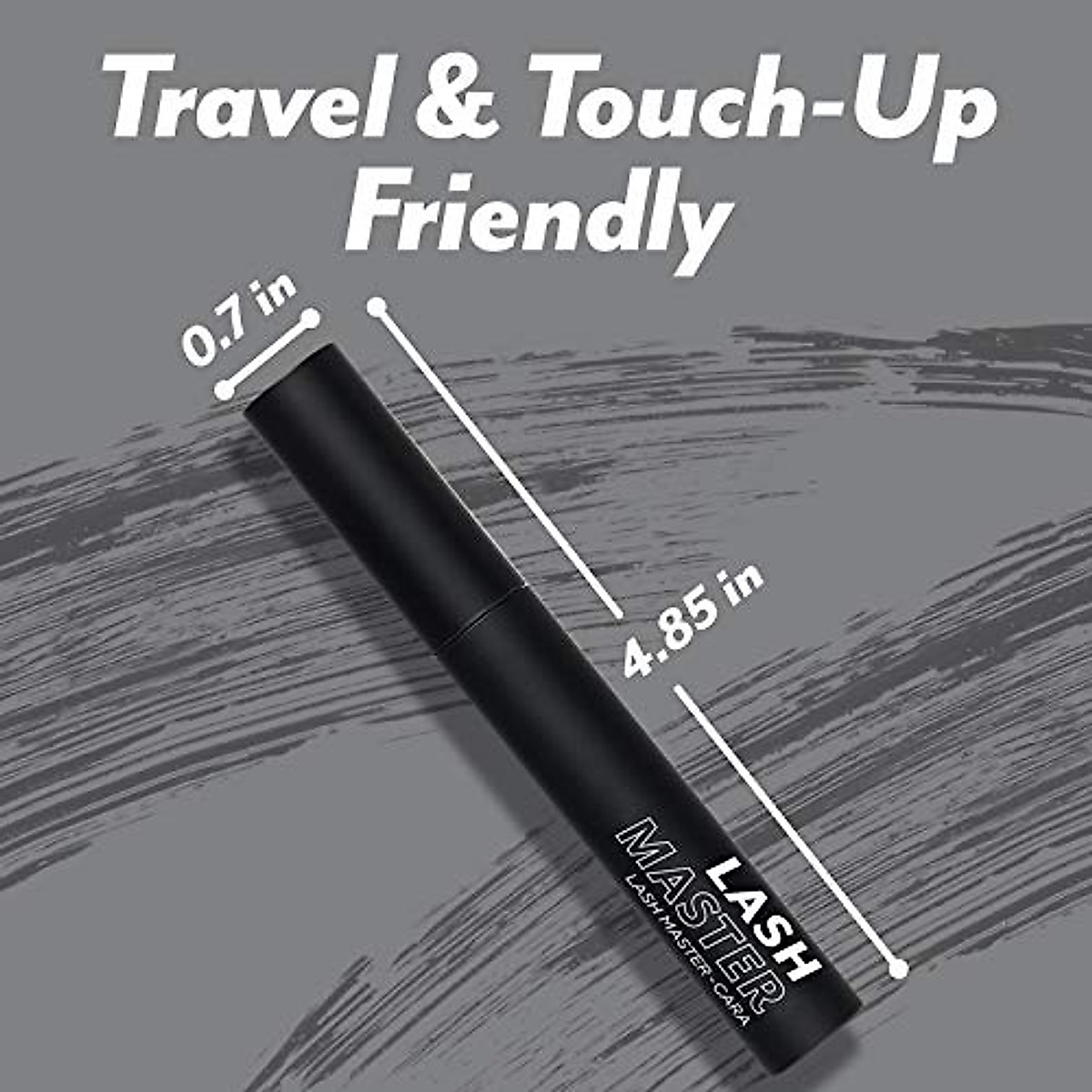 I'M MEME Lash Master-cara | 01 Black | High Volumizing Mascara for Natural-looking Eyelashes | K-beauty