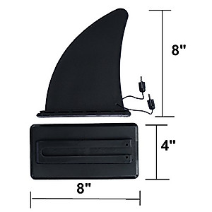 Kayak Skeg Tracking Fin Kayak Fin Mounting Points Watershed Board Canoe Large