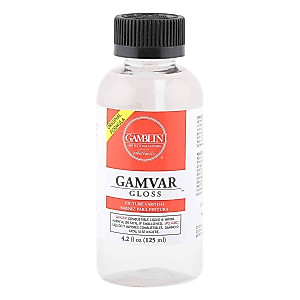 Gamblin Gamvar Picture Varnish,Clear,4.2oz