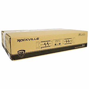 Rockville D14 7000W Peak / 2000W RMS 2-Channel Class D Pro/DJ Amplifier, Perfect for Live Sound, Pro Audio, DJs