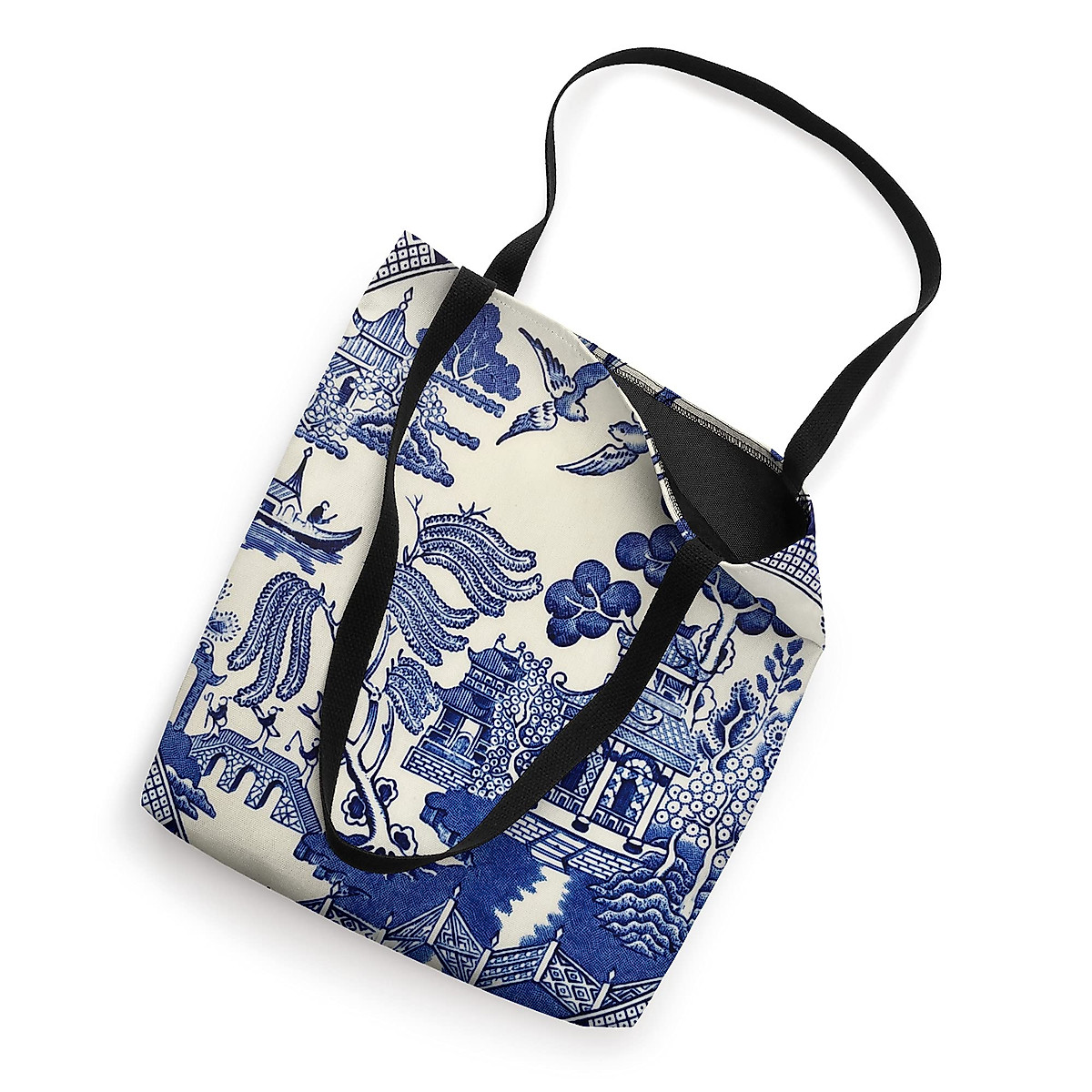 Blue Willow, Asian Pattern, chinoiserie Tote Bag