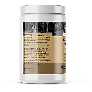 Nutriline Labs Deter-X Dog Poop Eating Deterrent - Chew Treats for Poo Eating Prevention - Yucca, Parsley, Chamomile, Digestive Enzymes, Prebiotics, Probiotics for Dogs - Puppy & Dog Stuff - 60 Bites