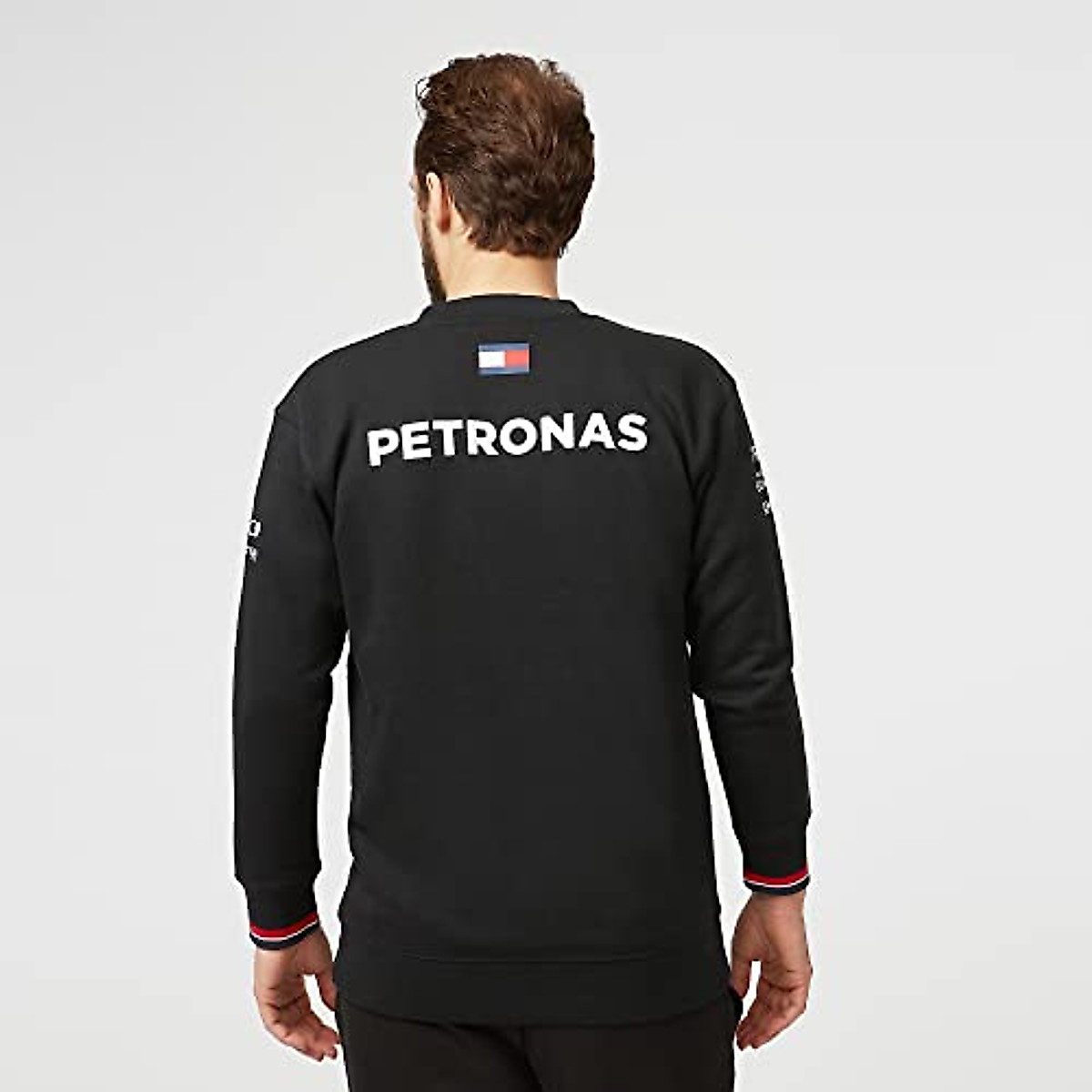 Mercedes AMG Petronas Formula One Team - Official Formula 1 Merchandise - 2022 Team Sweatshirt - Black - XL