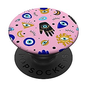 Pattern Evil Eye Charm For Protection Pattern Evil Eye 2023 PopSockets Standard PopGrip