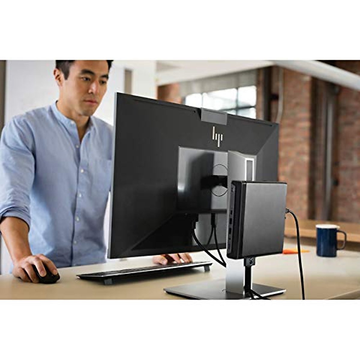 HP EliteDesk 800 G6 Desktop Computer - Intel Core i5 10th Gen i5-10500T Hexa-core (6 Core) 2.30 GHz - 8 GB RAM DDR4 SDRAM - 256 GB SSD - Desktop Mini - Windows 10 Pro - Intel UHD Graphics 630 DDR4 SDR