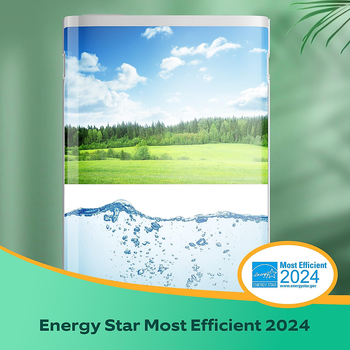 52 Pints Energy Star Dehumidifier, 4500 Sq.Ft Dehumidifier for Basement and Home, Large Room Dehumidifiers with Drain Hose & Water Tank, 24H Timer, Auto Defrost, Dry Clothes - 2024 Energy Star