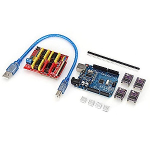 USB Interface Practical High Quality CNC Shield Stepper Driver, Compatible Expansion Board Kit, for