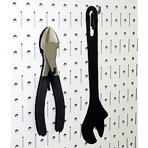 Wall Control 30-P-3232W White Metal Pegboard Pack