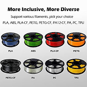 Voxelab Upgraded Aquila X3, FDM 3D Printer 25-Point Auto Leveling and Removable Magnetic PEI Steel Platform, Speed up to 200mm/s, 220×220×250mm Printing Size (Aquila S2)