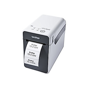 Brother TD-2120NW Desktop Direct Thermal Printer - Monochrome - Receipt Print - Ethernet - USB - Serial