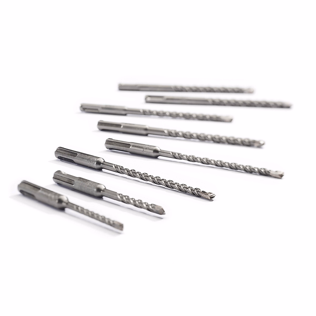 Bosch Professional 260925C090 8 Stück Hammerbohrer SDS Plus Set (Beton, Zubehör Bohrhammer) 8-Piece Bit (Concrete, Accessory Hammer Drill)