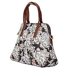 Loungefly Disney Princesses Floral All Over Print Crossbody Handbag Purse