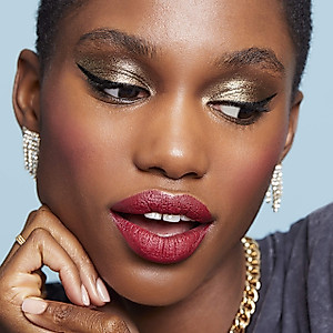 e.l.f. Liquid Glitter Eyeshadow, Long Lasting, Quick-Drying, Opaque, Gel-Based Eyeshadow For Creating High-Impact, Multi-Dimensional Eye Looks, Dirty Martini, 0.10 Fl Oz