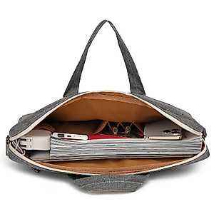 Ezrelia15-15.6 inch Laptop Shoulder Bag, for MacBook Pro 16, Hp Lenovo Dell 14 inch Waterproof Messenger Bag Case Sleeve