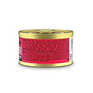 I AND LOVE AND YOU" XOXOs Canned Wet Cat Food, Beef and Tuna Pate, Grain Free, Real Meat, No Fillers, 3 oz Cans, (Pack of 24)