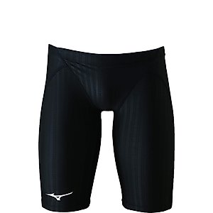 Mizuno Stream Ace Men's Jammer Swimsuit, Black, Size 26