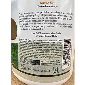 Ever Ego Garlic (33.8oz Each) Shampoo, Mask and Garlic Lotion 4.25oz Set