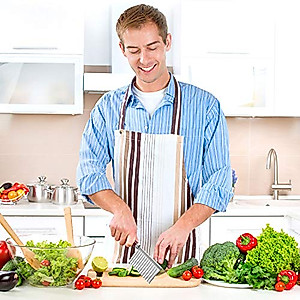 2 Pieces Crinkle Cutters for Vegetable Potatoes Fries Stainless Steel Wavy Slicers Kitchen Crinkle Cutter Knife Chipper Salad Chopping Cucumber Carrot Fruit