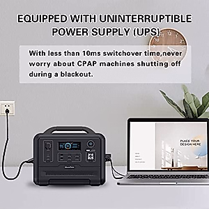 Nuevopacks 1200W Portable Power Station 960wh Solar Generators For Home Use Solar Generator Fast Charge LiFePO4 Powerstation Electric Generator for Home Battery Backup Outdoor Camping