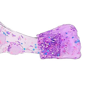 JAiiMen Slime Kit - 3 Pack Jelly Cube Clear Crunchy Slime with Avocado, Honeycomb and Lavender Bear Charms, Preppy and Aesthetic Stuff, Cute Stress Toys and Cool Birthday Gifts for Girls and Boys