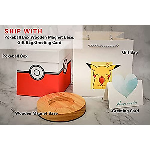 Acinolita Cool Lights for Bedroom - LED Night Light Pokeball Terrarium Light Up Ball for Bedroom Decorations, Christmas Gifts & Birthday & Valentine's Day Gifts for Adults Kids Girl Boy Women Men