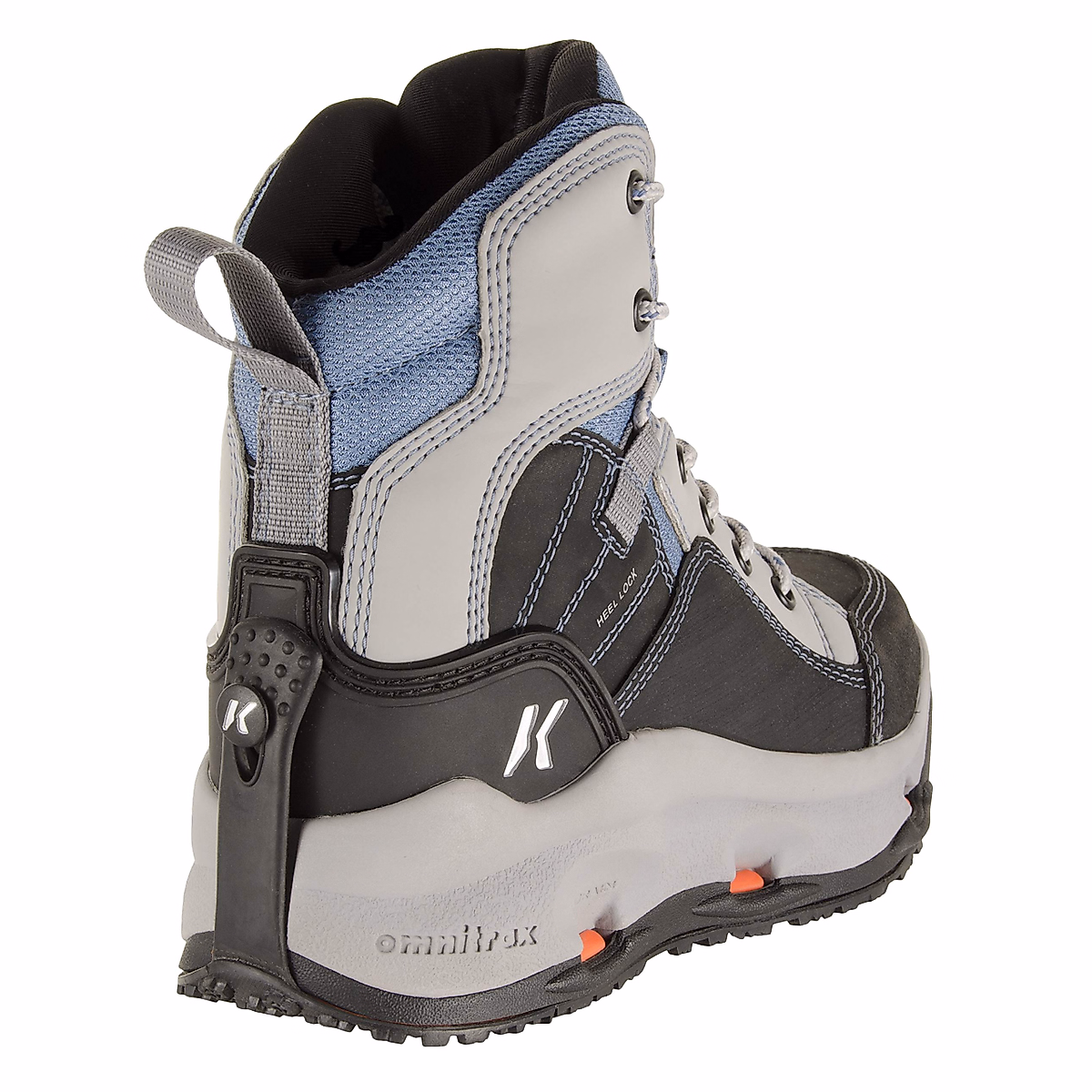 Korkers Buckskin Mary Women's Wading Boots - Durable and Non-Corrosive - Includes Interchangeable Felt & Kling-On Soles - Size 7